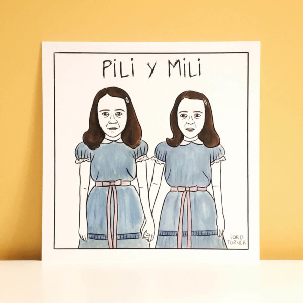 Lámina Pili y Mili - Lord Turner